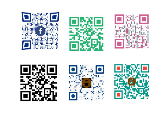 Customized qr code maker, qr code designer by Sabeeshakhn | Fiverr