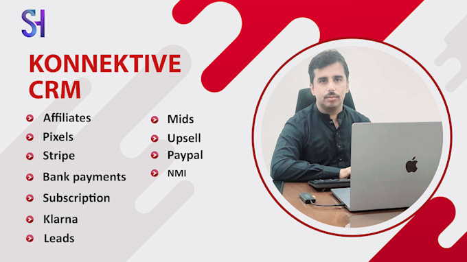 Integrate konnektive crm with leads,mids and upsell,pixels by Shakil242 ...
