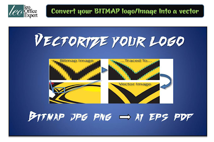 Vectorize your logo and send you print ready vector ai, eps, svg, pdf ...