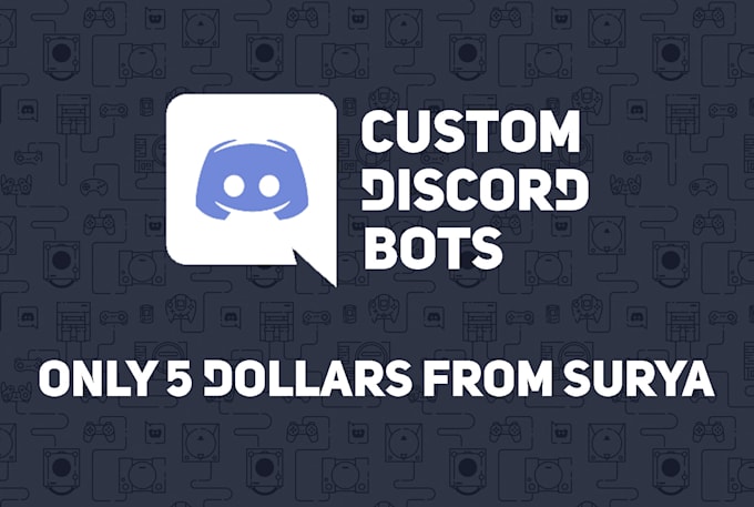 Create a custom discord bot with node js by Suryamanavalan | Fiverr