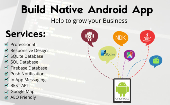 Be Your Android App Developer For Native Android App Development Mobile App Dev By Xeeshan400