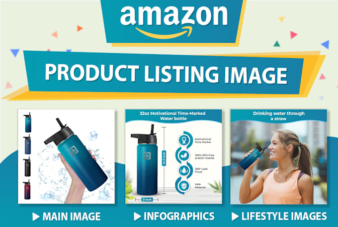 Design amazon product listing images, infographics, and amazon a plus ...
