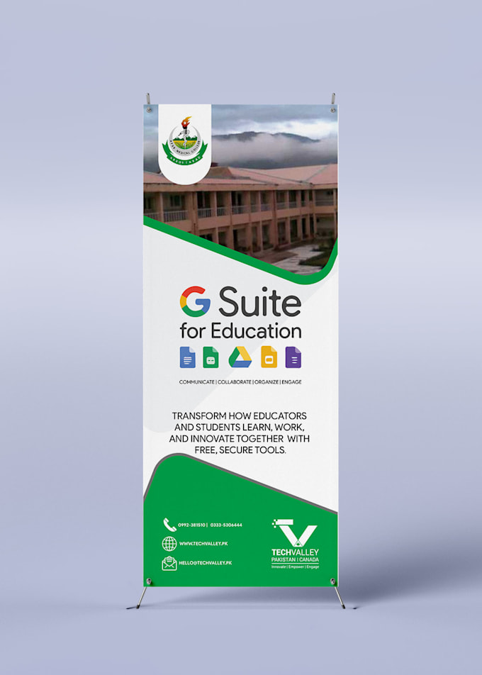 Create a custom roll up banner design by P_animator | Fiverr