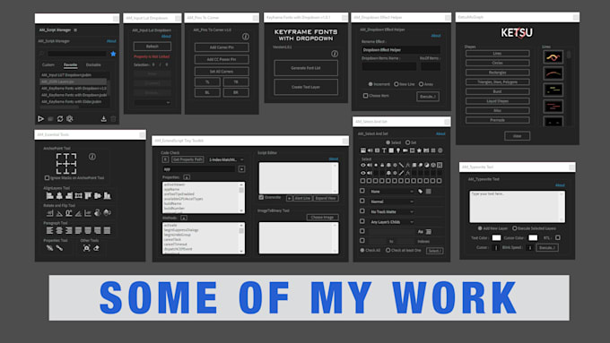 Write after effects scripts for your need by Adiraimaji | Fiverr