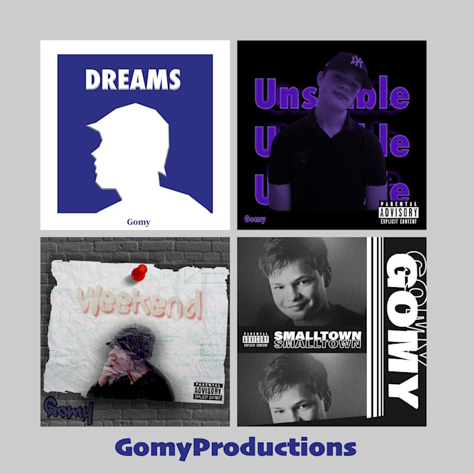 Design your album or single cover art by Gomyproductions | Fiverr