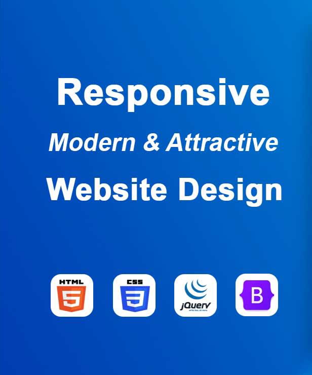 Design Html Css Bootstrap And Responsive Website By Tajmul361 Fiverr