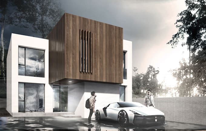 Model and render your project by Treephausdesign | Fiverr