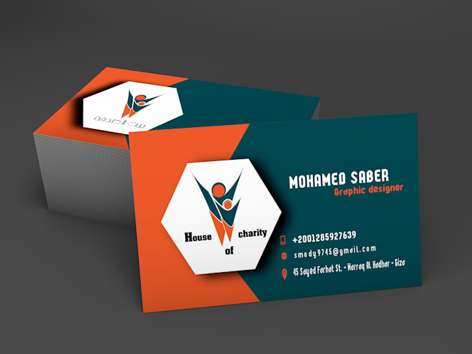 Business cards proof of identity for employees letter head and logo by ...