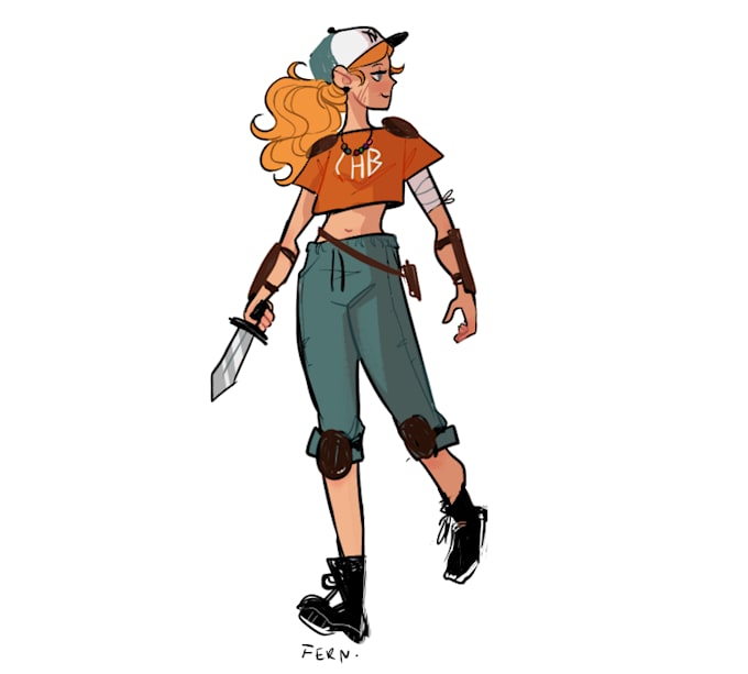 Draw your favorite character or oc in my style by Fern_illustrate | Fiverr