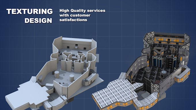 Create stunning 3d model and unwrap texture your game asset by ...