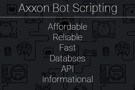 Script you an amazing discord bot by Axxonscripts | Fiverr