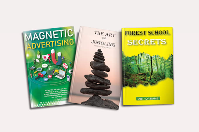 Design amazing clean book and ebook cover by Imamhosen38 | Fiverr