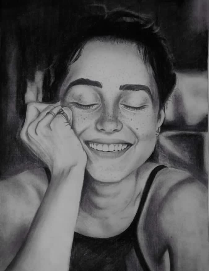 Draw realistic hand drawn pencil portrait from a photo by Nats_artwork ...