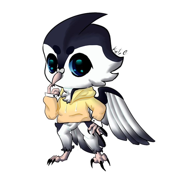 Draw cute chibi furry, character, yourself by Katecartist | Fiverr