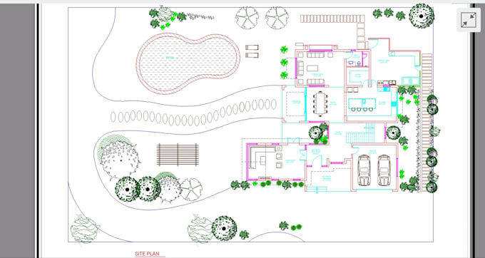 2d luxury 2storey villa project by Ismailkeskin55 | Fiverr