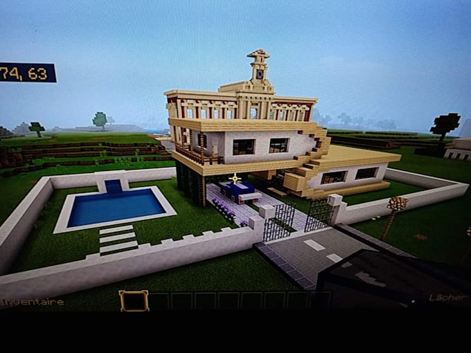 Do professional minecraft building by Lescreatives | Fiverr