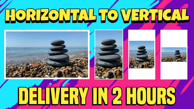 Convert your horizontal video into the vertical video format by ...