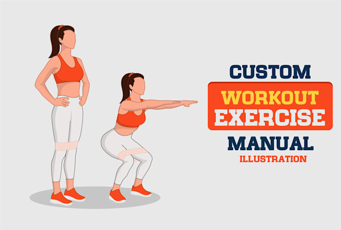 Draw exercise, workout, yoga animation, and illustration by Vector_bit ...