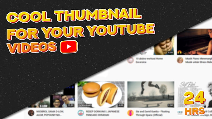 Design a cool youtube thumbnail by Victoria1606 | Fiverr