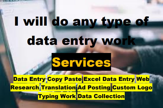 Do data entry copy paste excel work virtual assistant by Zainab123450 | Fiverr