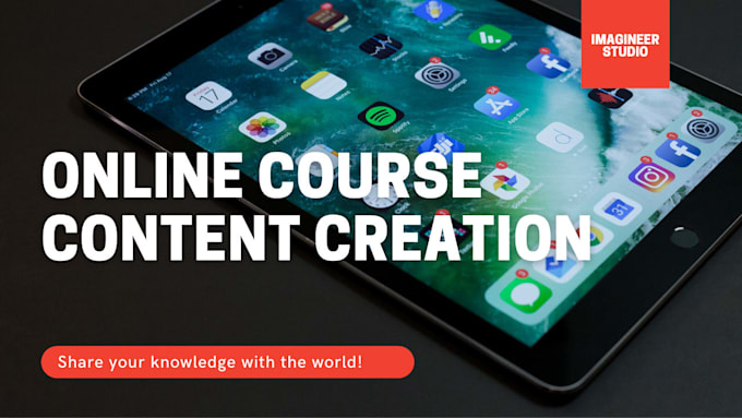 Create engaging course content by Yzrc1983 | Fiverr