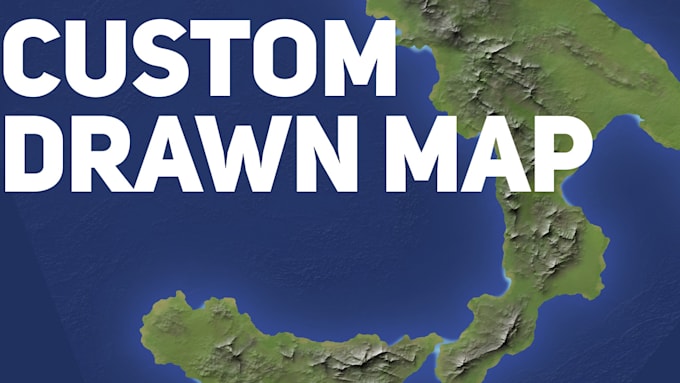 Create a custom terrain map of your choosing by Jakepenny9 | Fiverr
