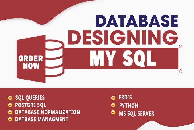 Do Database Designsql Querymysql And Erd Projects By Kashy422 Fiverr