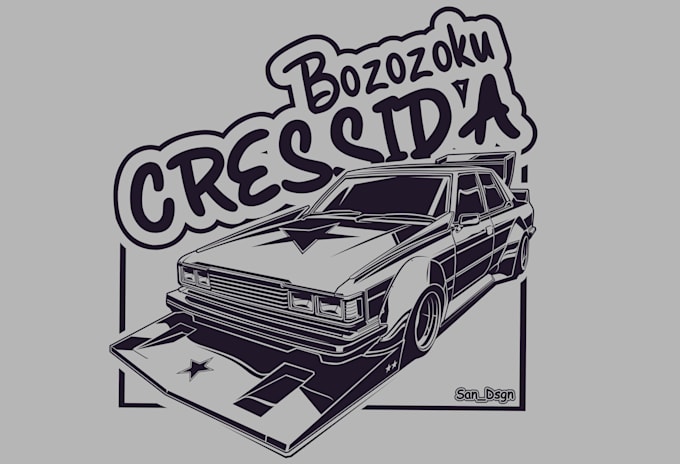 Make amazing car vector line art detailed or full color by San_dsgn ...