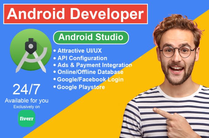 Develop your android app by Accessstudios | Fiverr