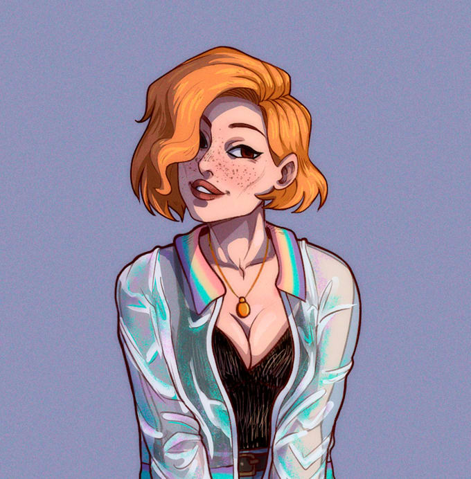 Draw your episode characters in my artstyle by Zimbaubwa | Fiverr