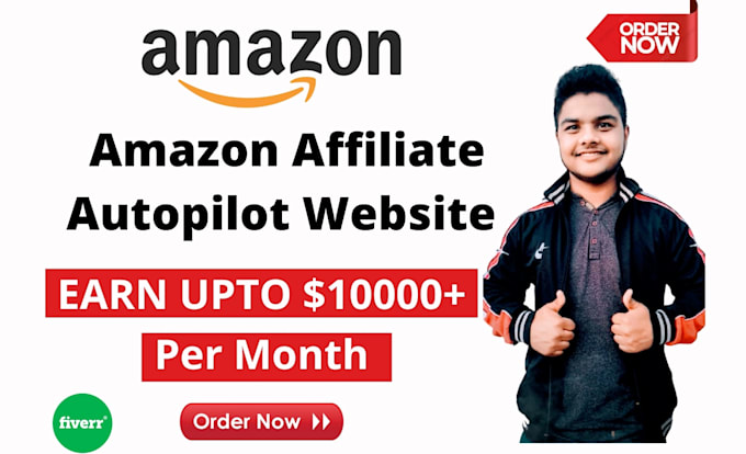 Setup amazon affiliate website or autopilot for passive income by Saifulislam1200 | Fiverr