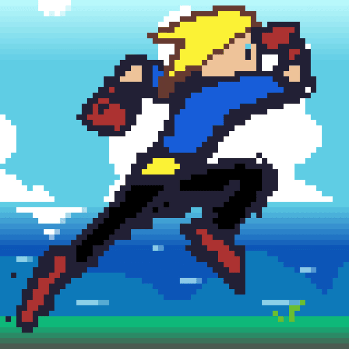 Create a short pixel art animation by Bluetsukino | Fiverr