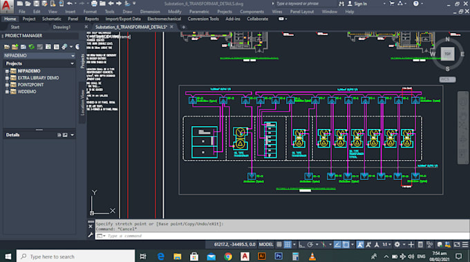 Draw electrical and sld drawing in autocad by Shailakhan686 | Fiverr