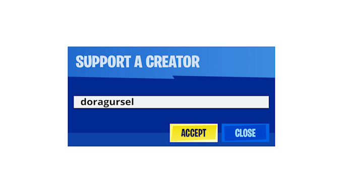 Create fortnite support creator code animation by Doragursel | Fiverr