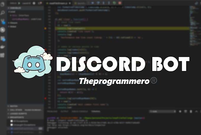 Develop a professional discord bot in node js by Theprogrammero | Fiverr