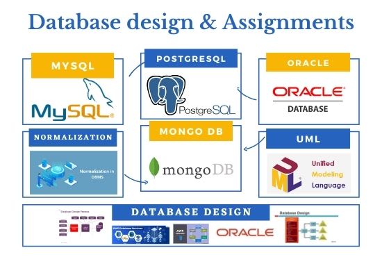 Do database assignment, queries and make database by Techi_primer | Fiverr