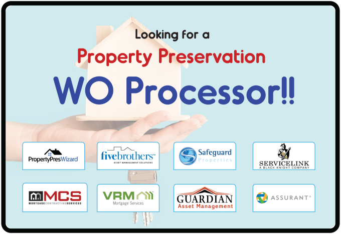 Process property preservation work orders by Digontogeorge | Fiverr