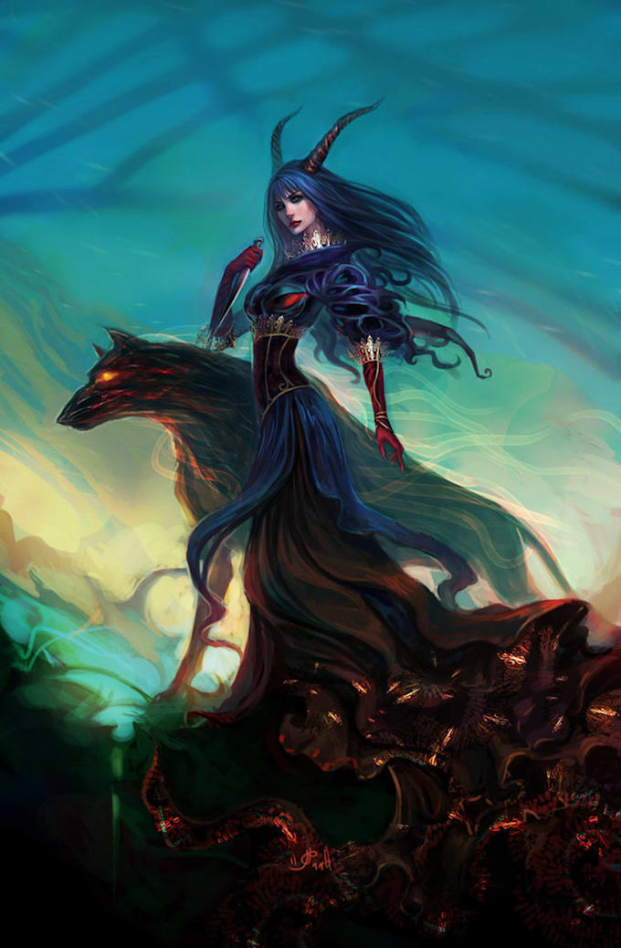 Create your awesome character design, character concept art by ...