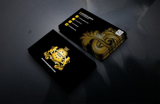 Do premium quality luxury business card design by Pixashique71 | Fiverr