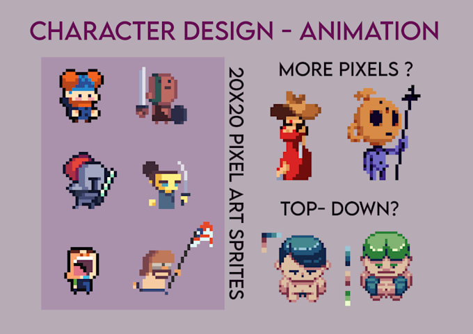 Create a professional 20x20 pixel art sprite for your game by Marco ...