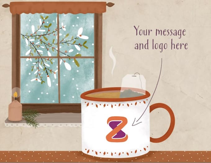 Create animated postcards with personalized messages by Zoom_animation ...