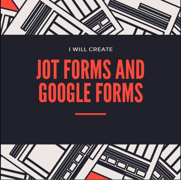 Create responsive online form google forms and jot forms by Code_ideas ...