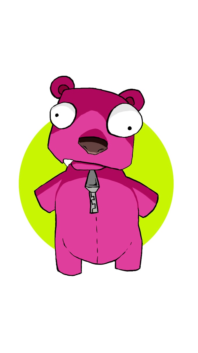 Design a full color cartoon character by Crybaby47 | Fiverr