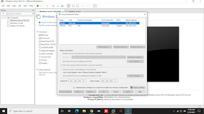 Setup internet connection for a virtual machine in vmware by Pargana ...