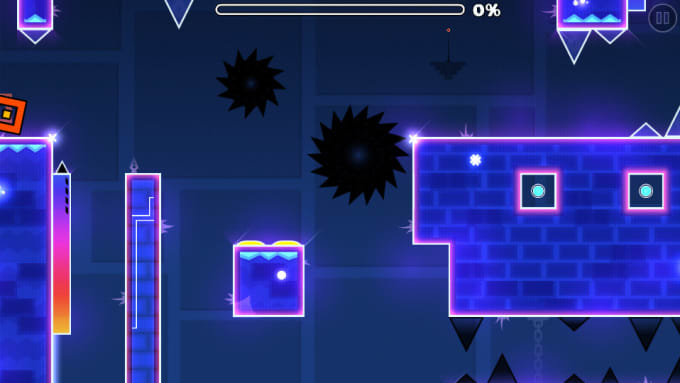 Decorate a geometry dash level for you by Inmodern | Fiverr