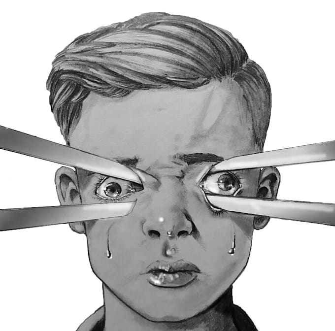 Illustrate scary stuff with dark and disturbing themes by Animatronick ...