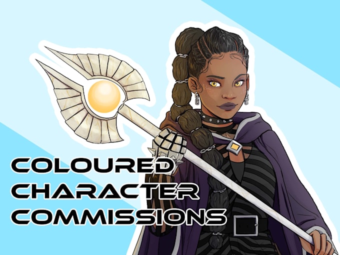 Create your oc in semi realistic comic style by Beefbeff | Fiverr