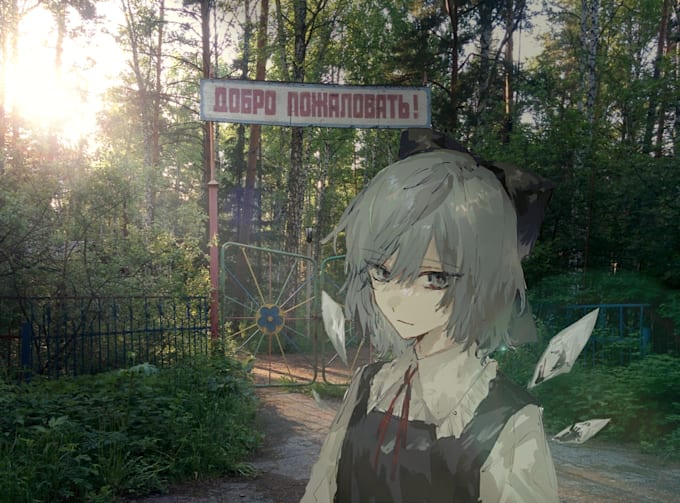Add an anime character to your photo by Br0sfri | Fiverr