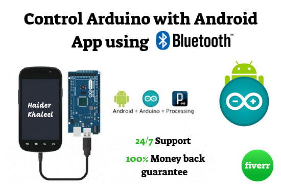 Connect your arduino to android by Haiderkhaleel1 | Fiverr
