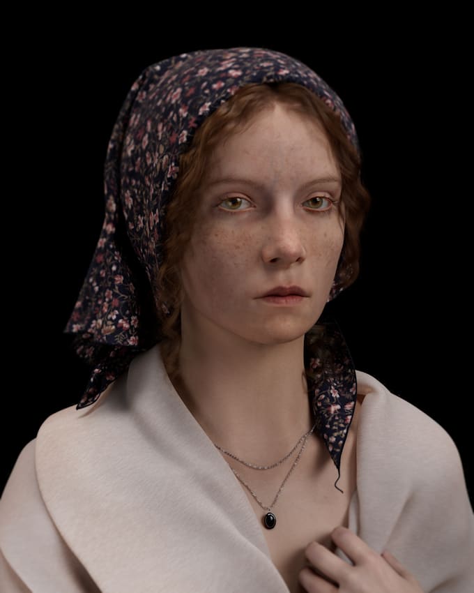 Model an ordinary, semi, and hyper realistic character by Potato_yoo ...